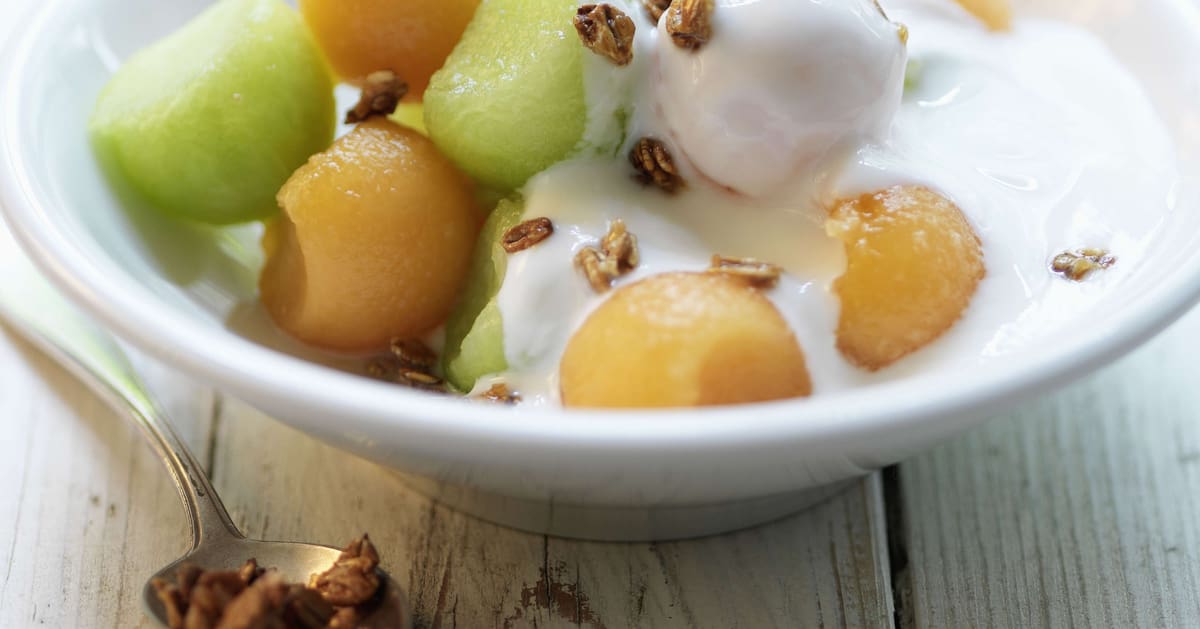 Rezept: Melonen mit Joghurt | Migros iMpuls