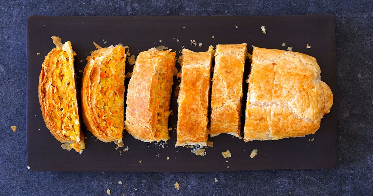 Strudel aux légumes et au fromage frais | Recette