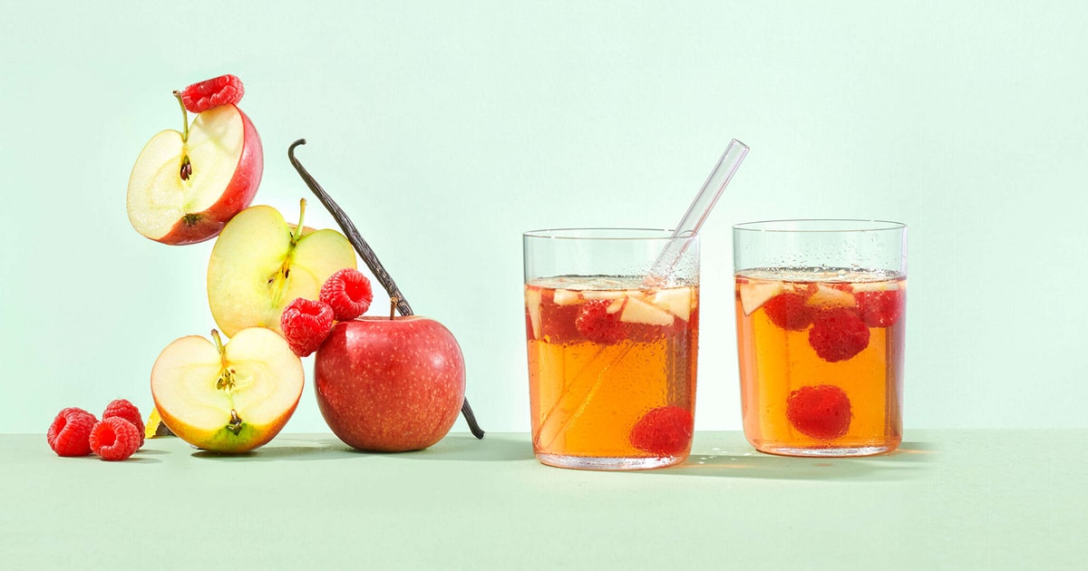 Punch Ice Tea aux framboises | Recette
