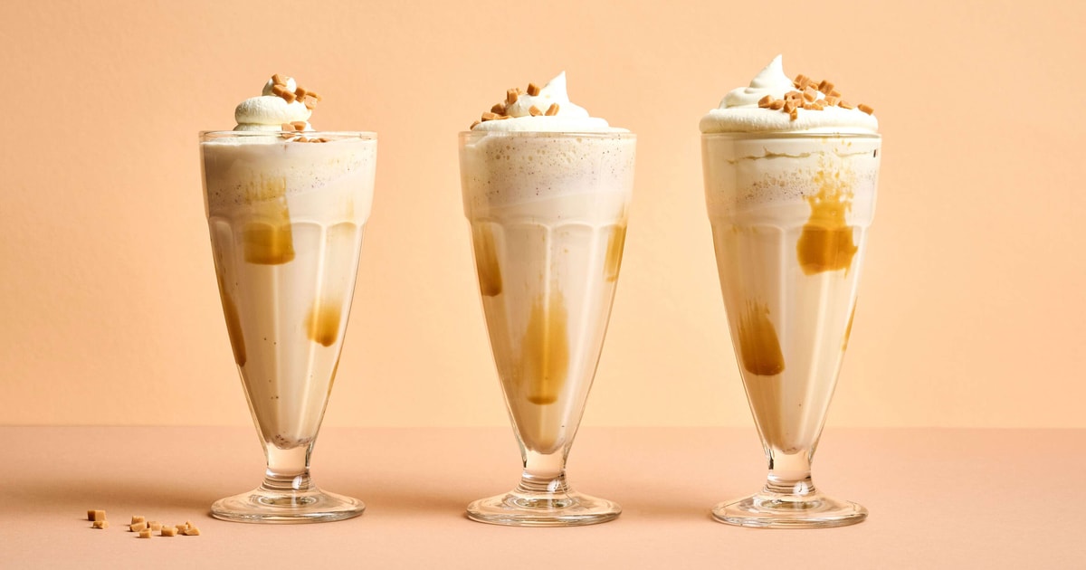 Caramel-Frappé mit Fleur de sel | Rezept