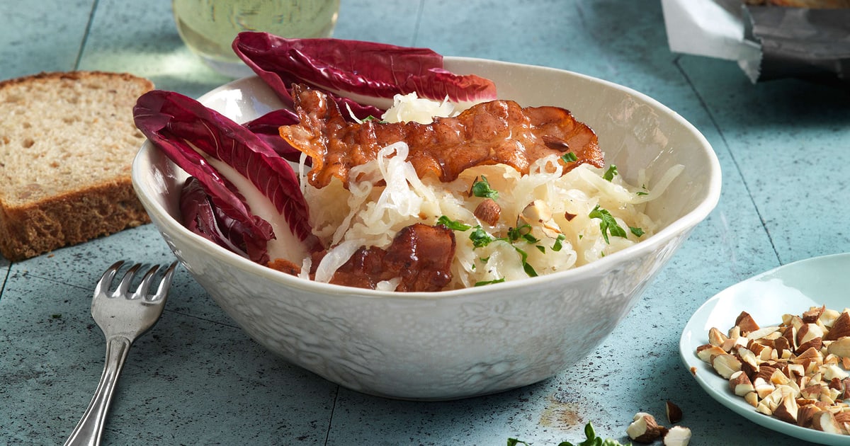 Insalata di crauti con pancetta | Ricetta