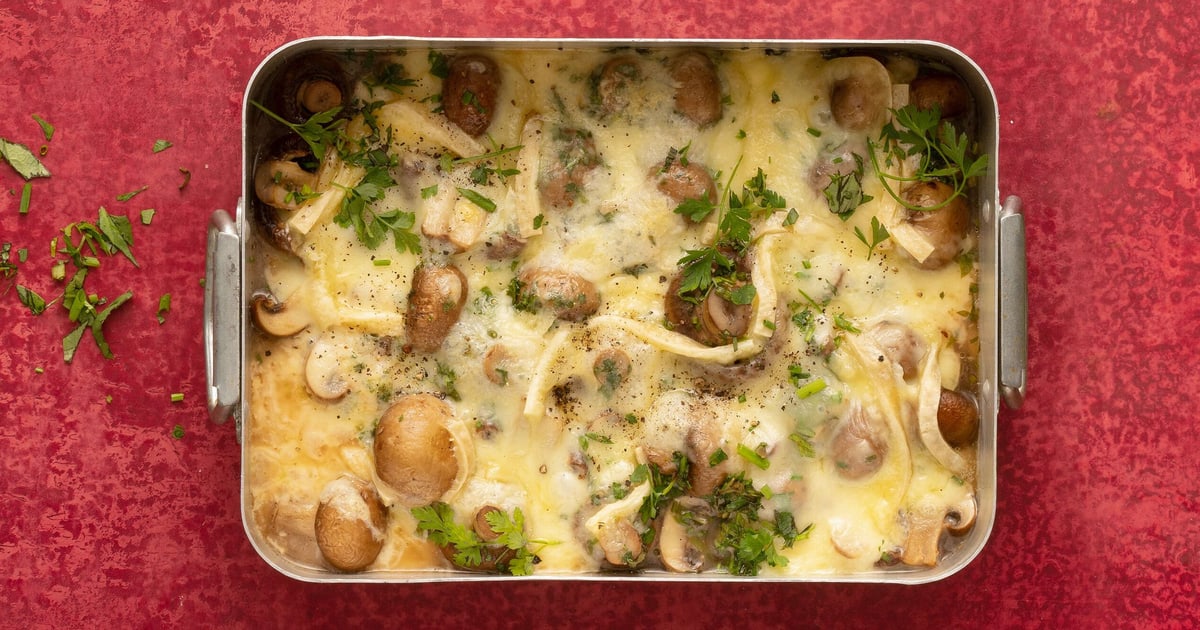 Champignons gratinés aux fines herbes | Recette