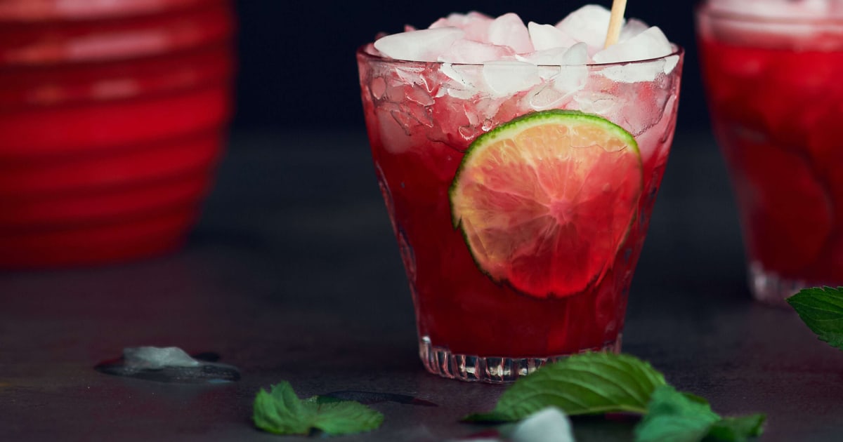 Cocktail aux groseilles et à la menthe | Recette