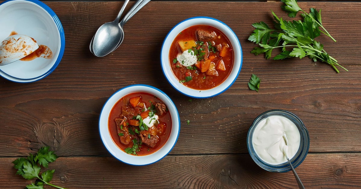 Goulache de bœuf aux pommes de terre | Migusto