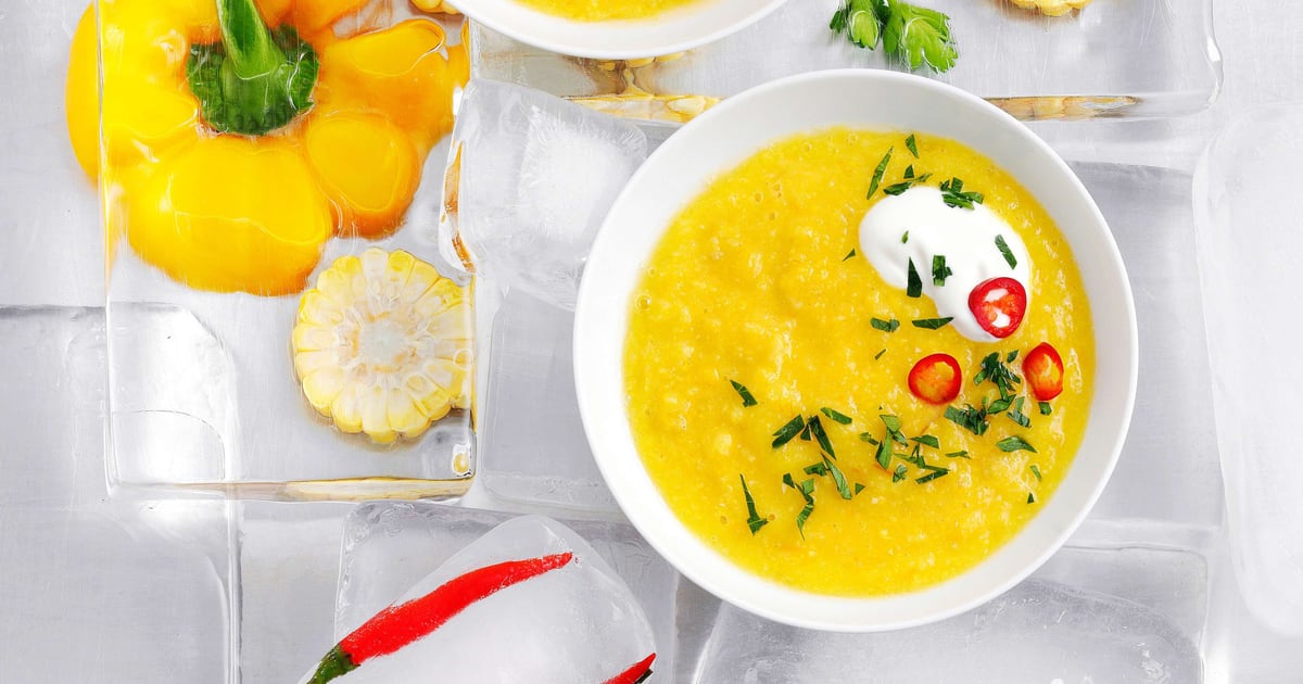 Gelber Gazpacho | Rezept