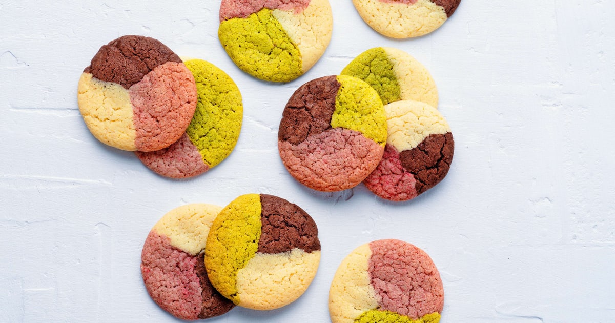 Dreifarbige Cookies | Rezept