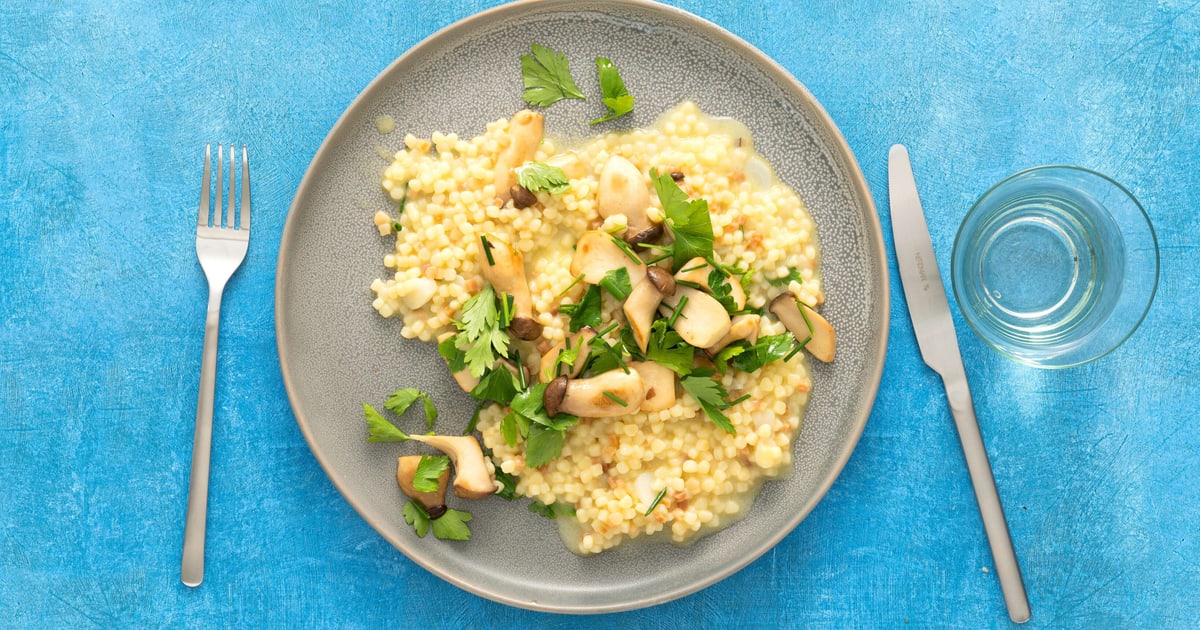 Fregola sarda aux champignons | Recette