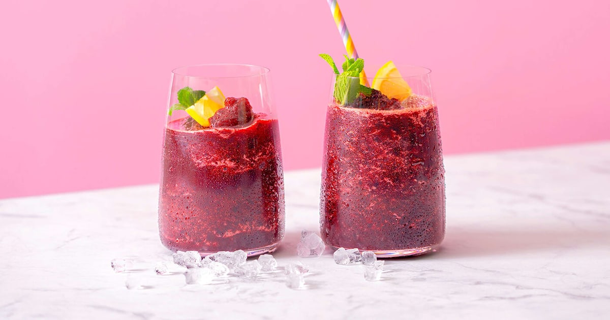 Cherry Ice Tea Slushy | Rezept