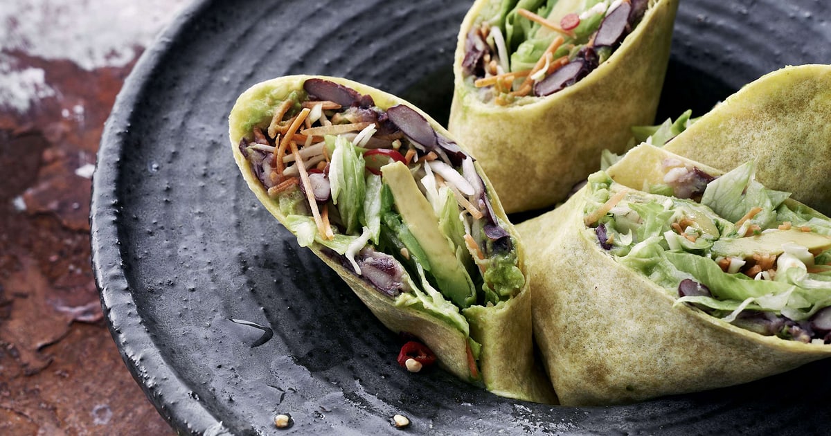 Wrap à l'avocat et aux haricots | Recette