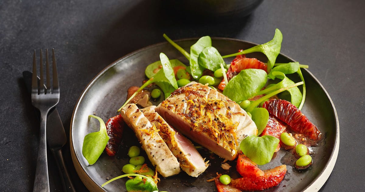 Filet de thon au poivre et à l'orange | Migusto