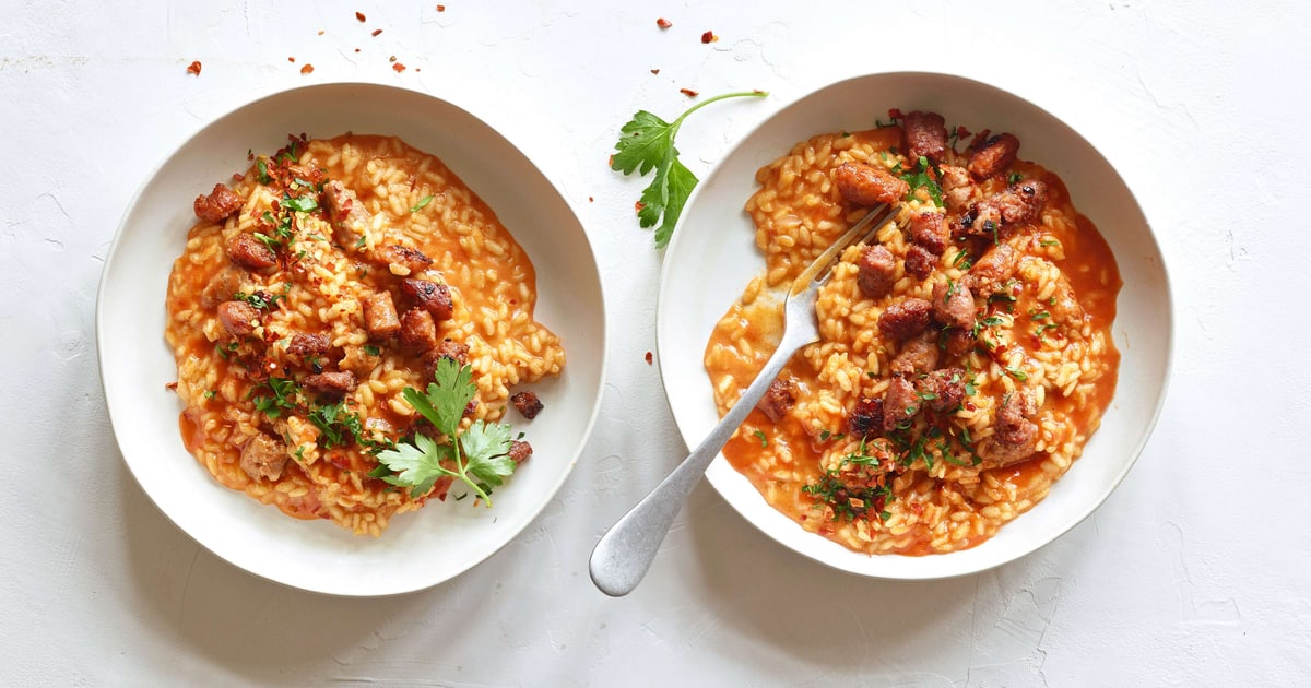 Risotto à la salsiccia | Recette