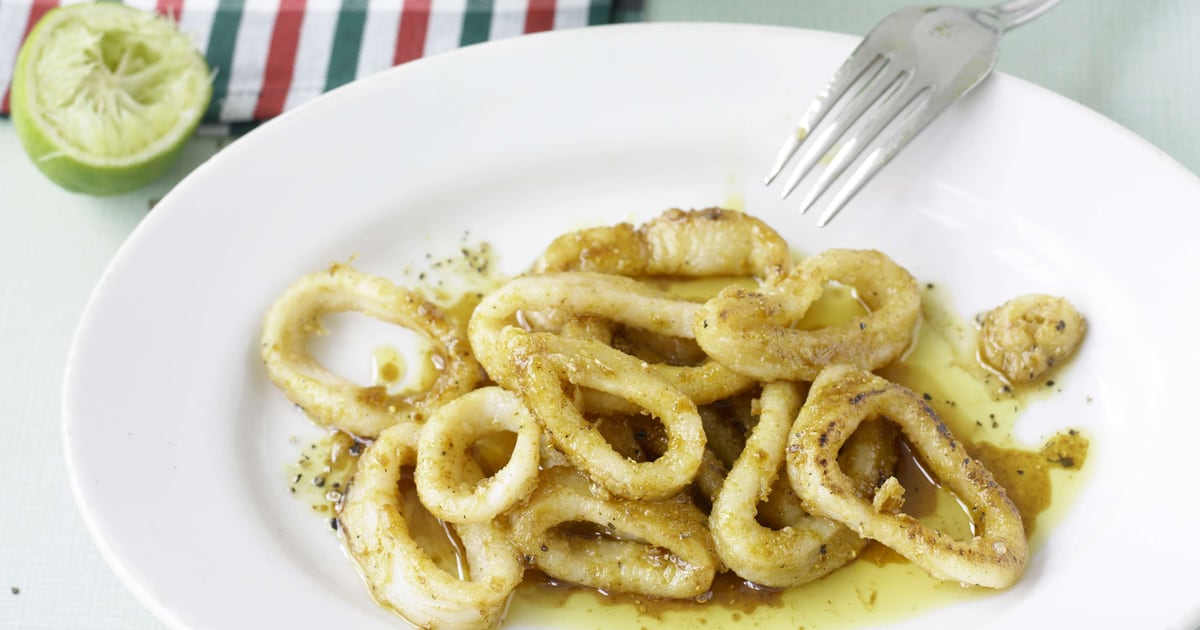 Calamars avec vinaigrette au curry | Migusto