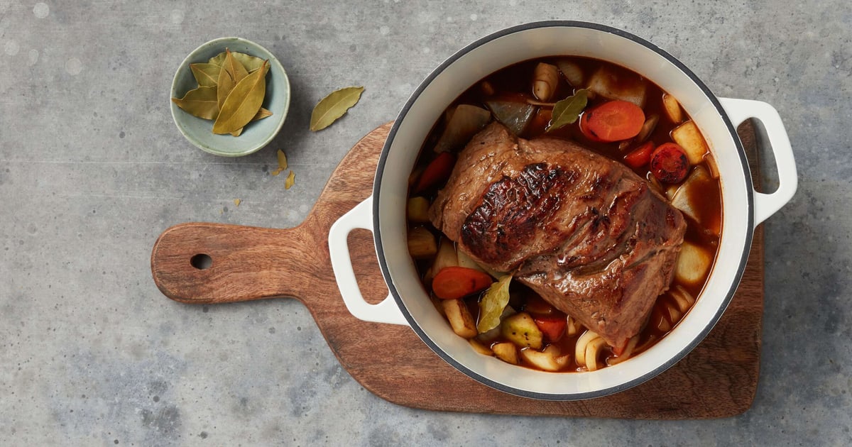 Glasierte Kalbsschulter | Rezept