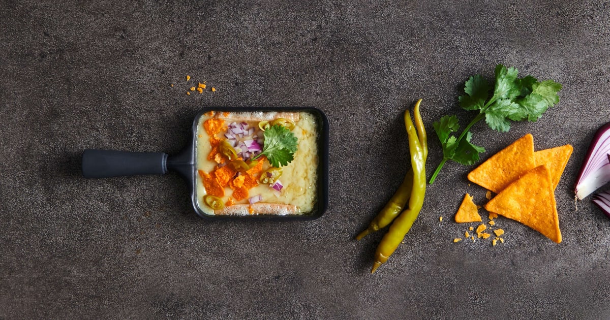 Raclette avec topping aux nachos | Recette