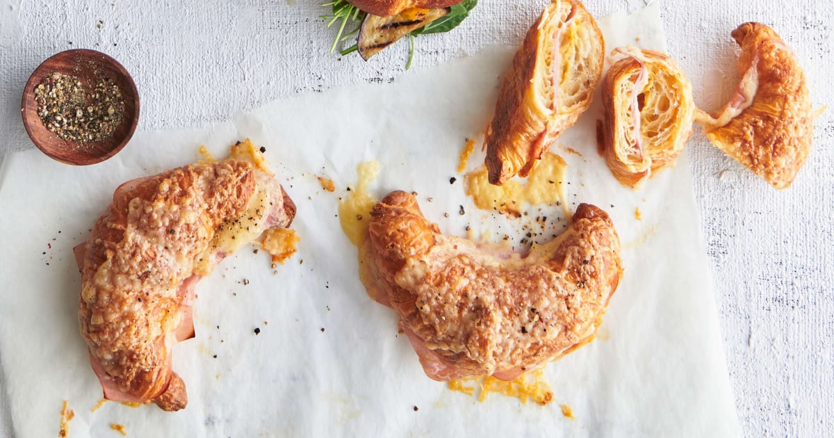 Croissant croque-monsieur | Recette