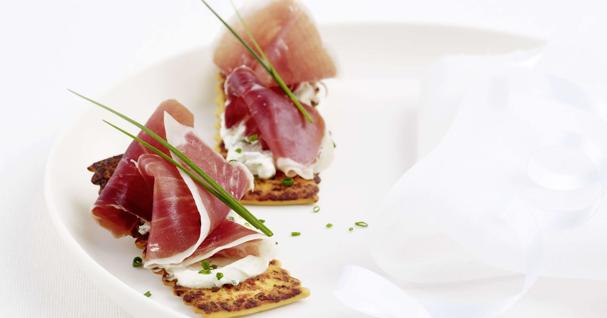 Crackers mit Pata Negra | Rezept