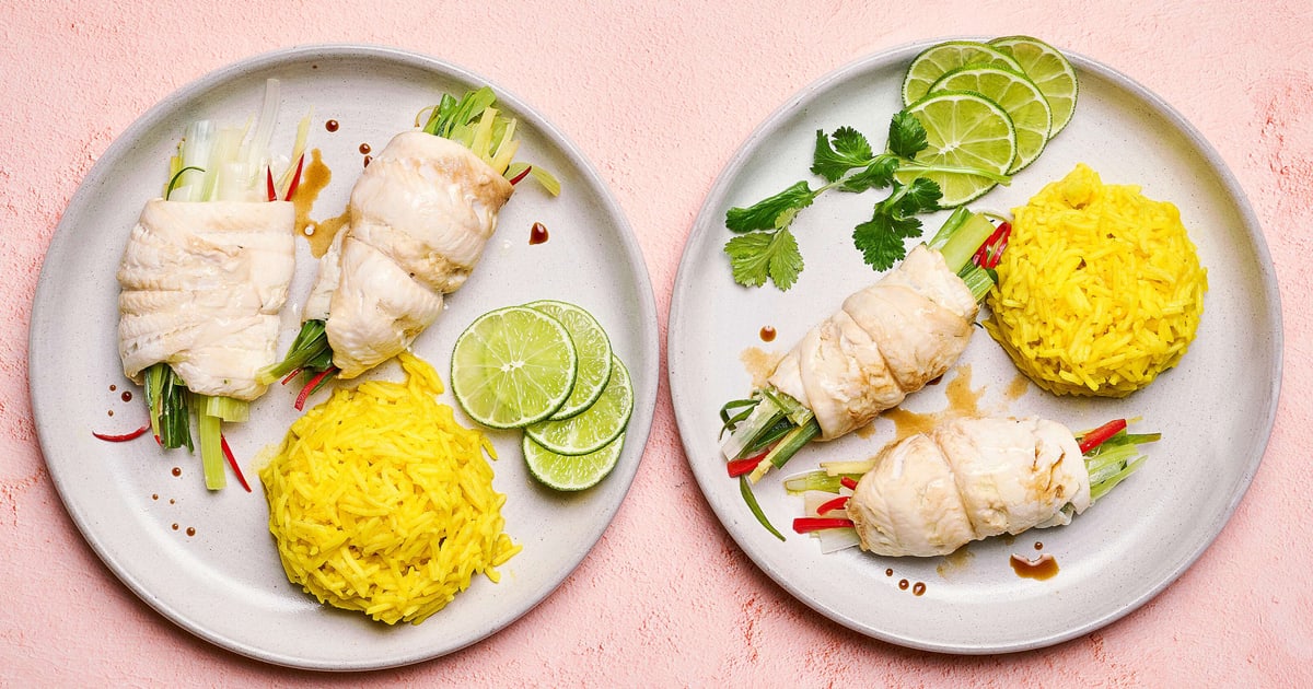 Paupiettes de poisson à la vapeur avec gingembre | Recette