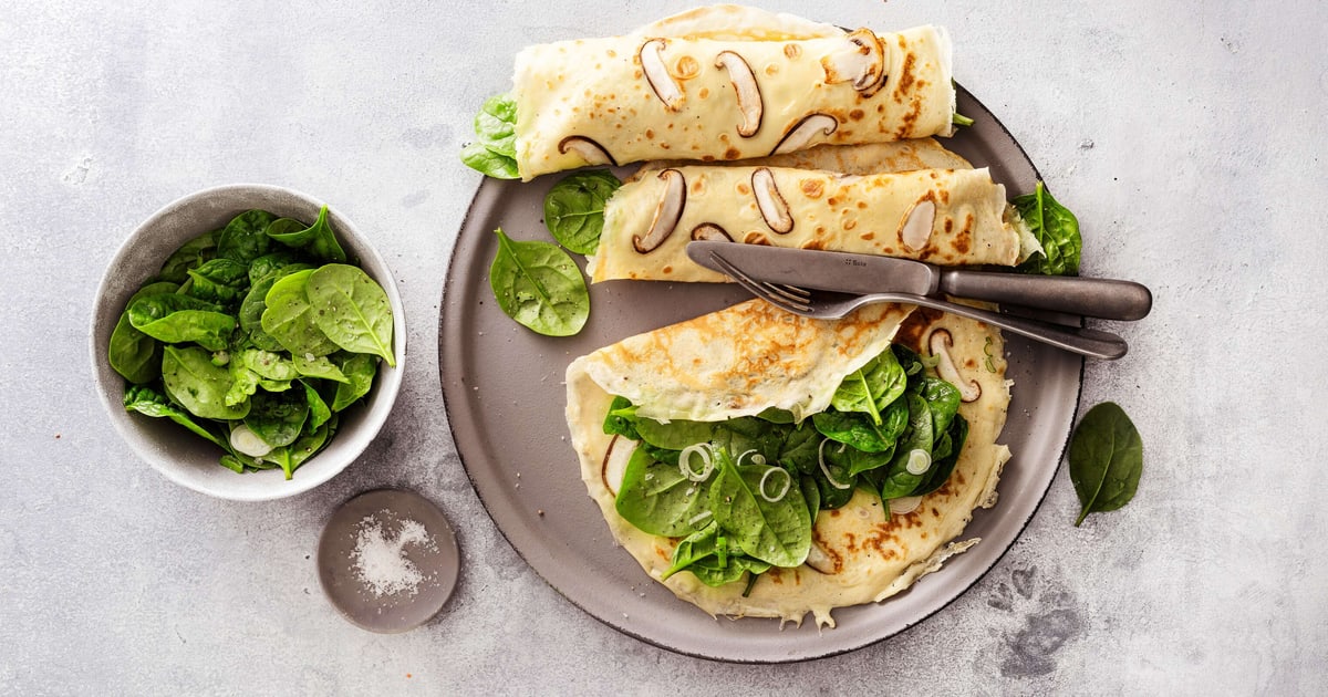 Crêpes aux champignons | Recette