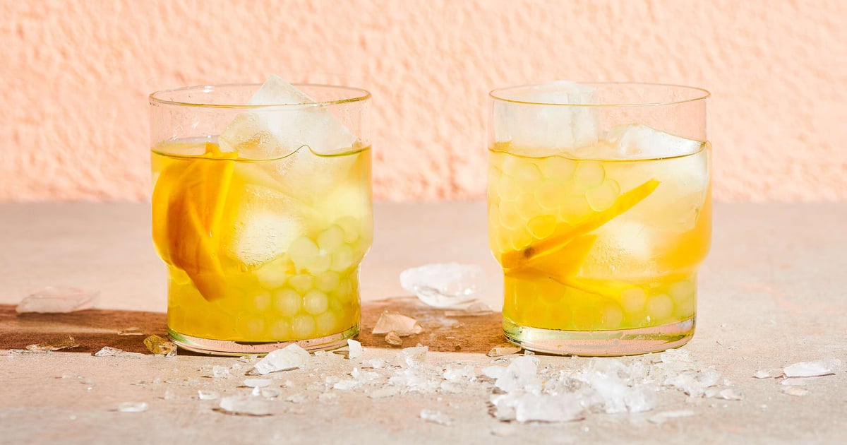 Thé vert glacé aux perles avec mangue | Recette