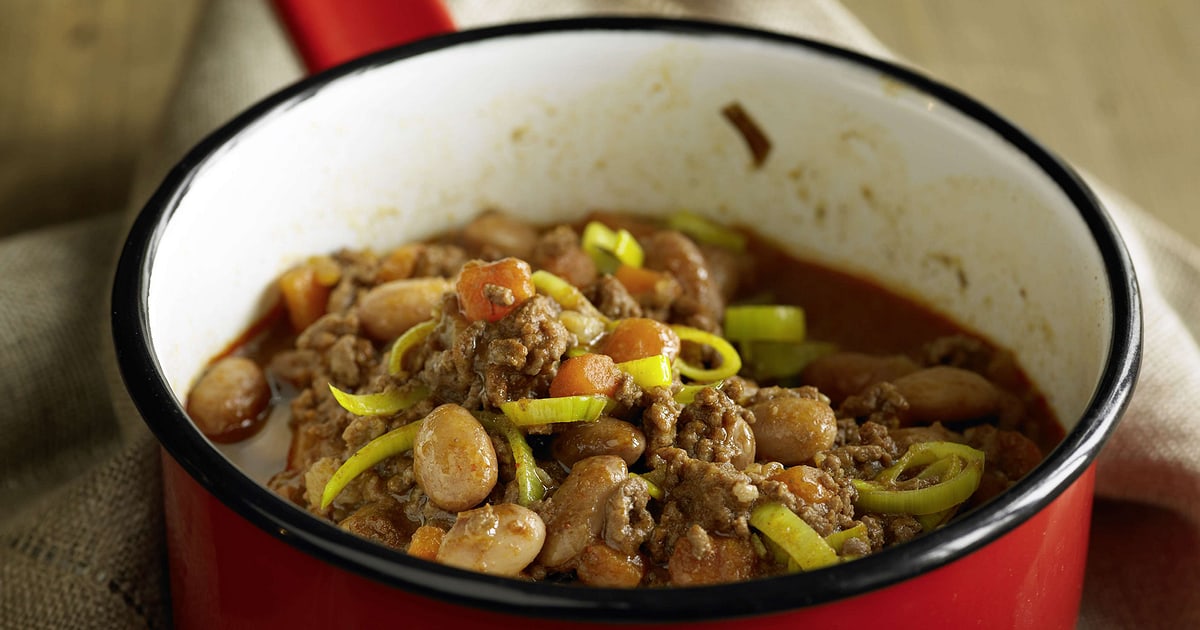 Gemüse-Hackfleisch-Chili | Rezept