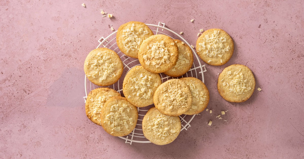 Weisse Schokoladen-Cookies | Rezept