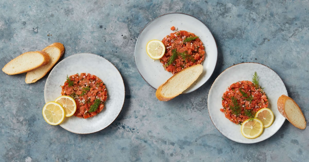 Lachstatar | Rezept