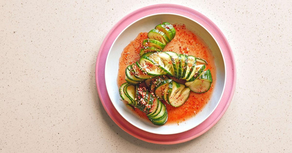 Salade de concombre piquante à la coréenne | Recette