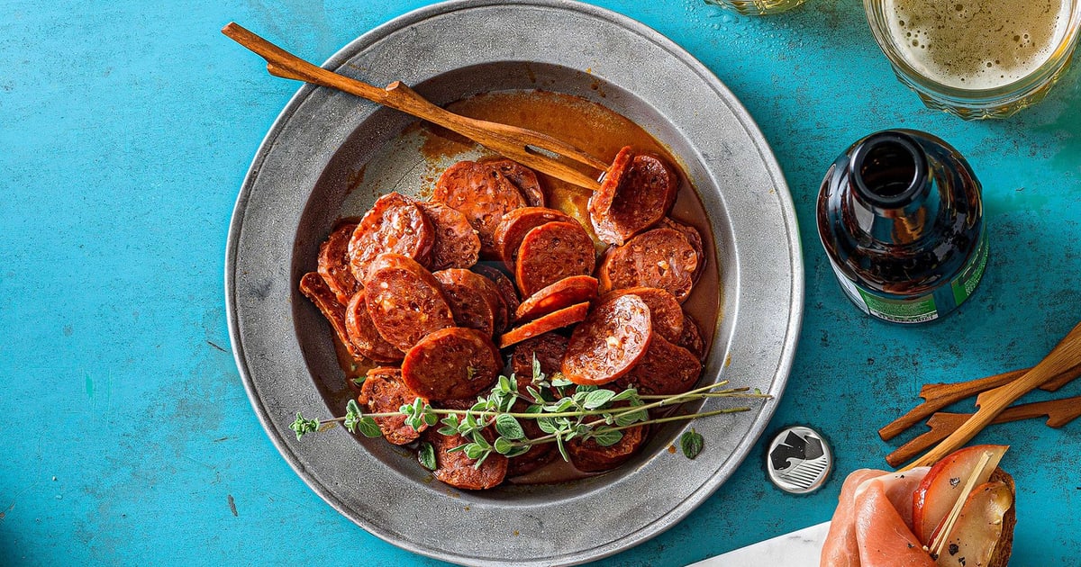 Chorizo flambé | Recette