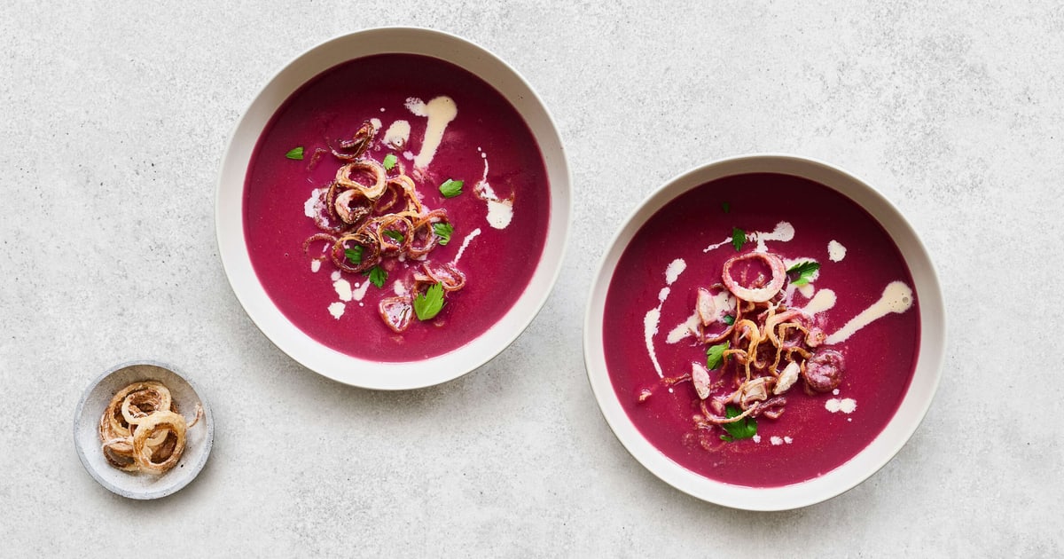 Soupe au chou rouge | Recette