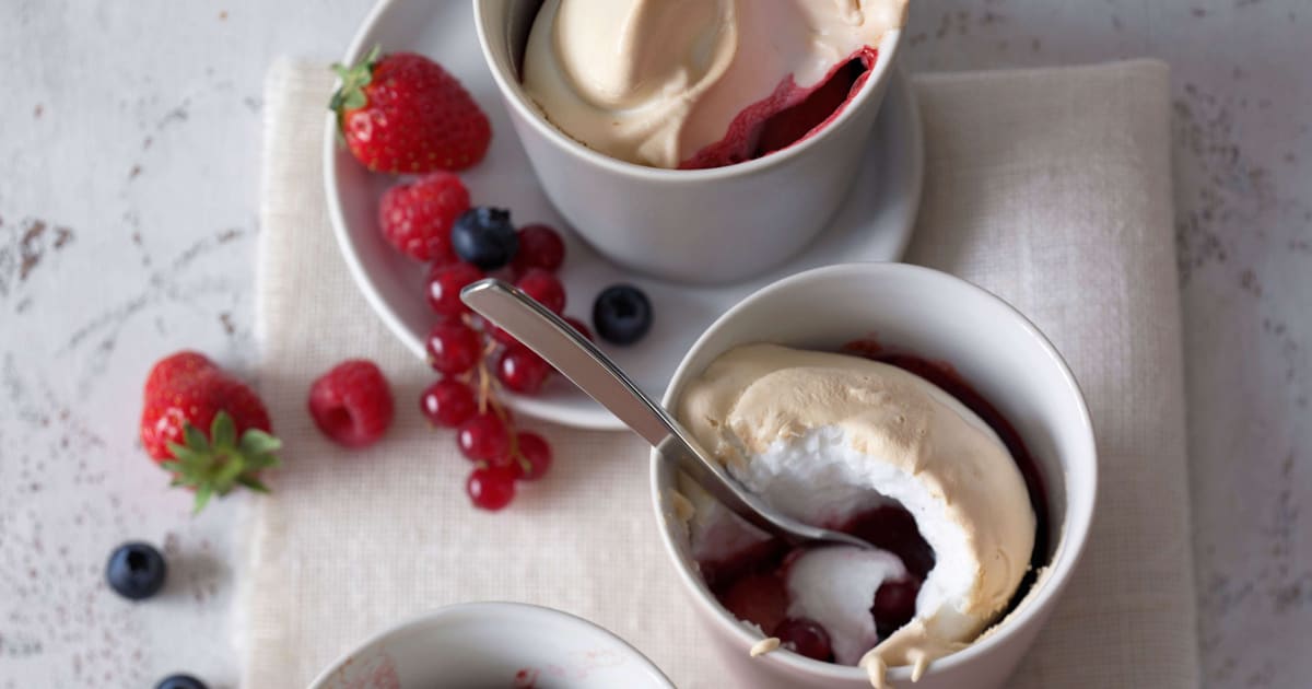 Petits fruits meringués | Recette