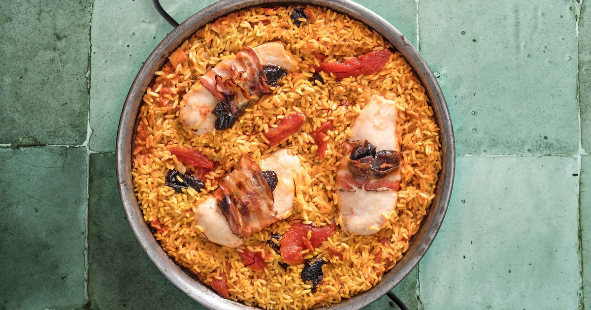 Riz safrané aux tomates avec poulet | Migusto