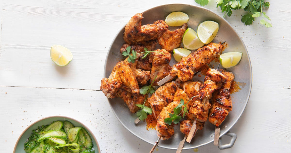 Poulet mariné au gril | Recette
