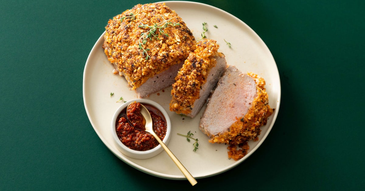 Rôti de veau en croûte aux herbes | Recette