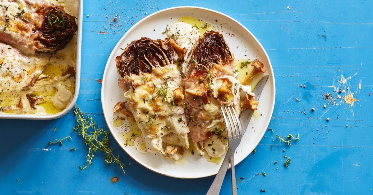 Überbackener Trevisano | Rezept