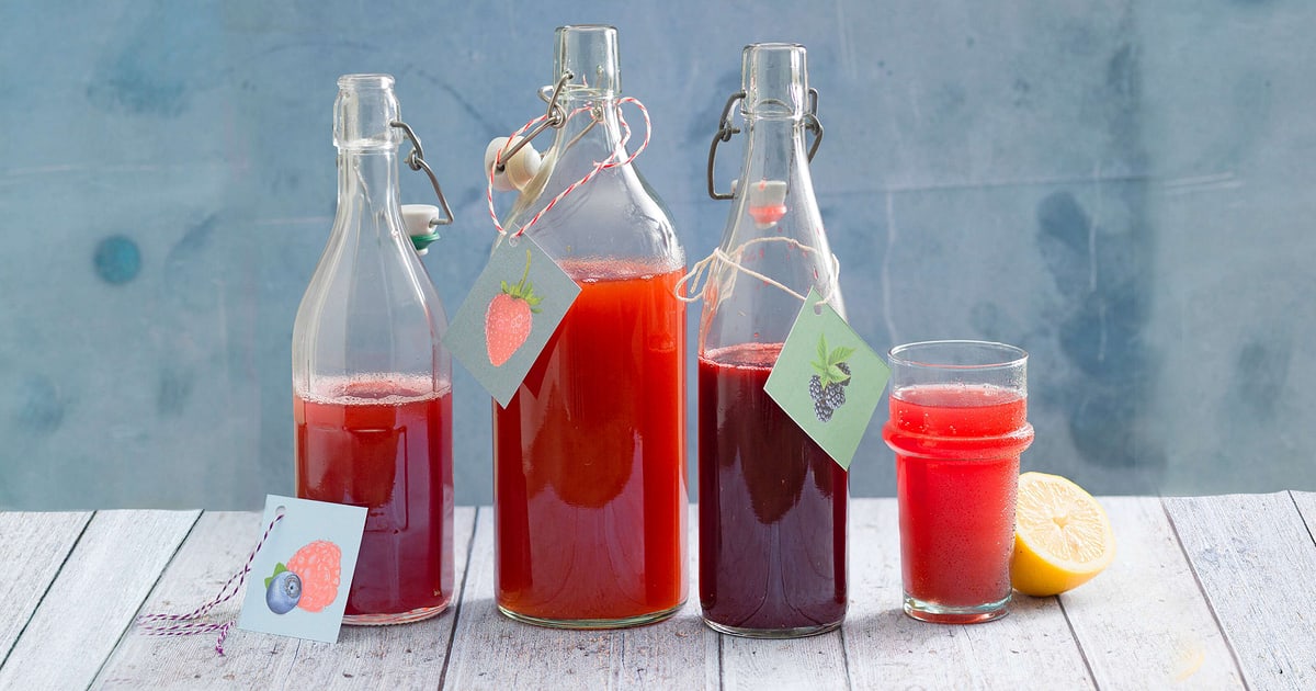 Recette Sirop De Fruits Rouges Maison | Ventana Blog
