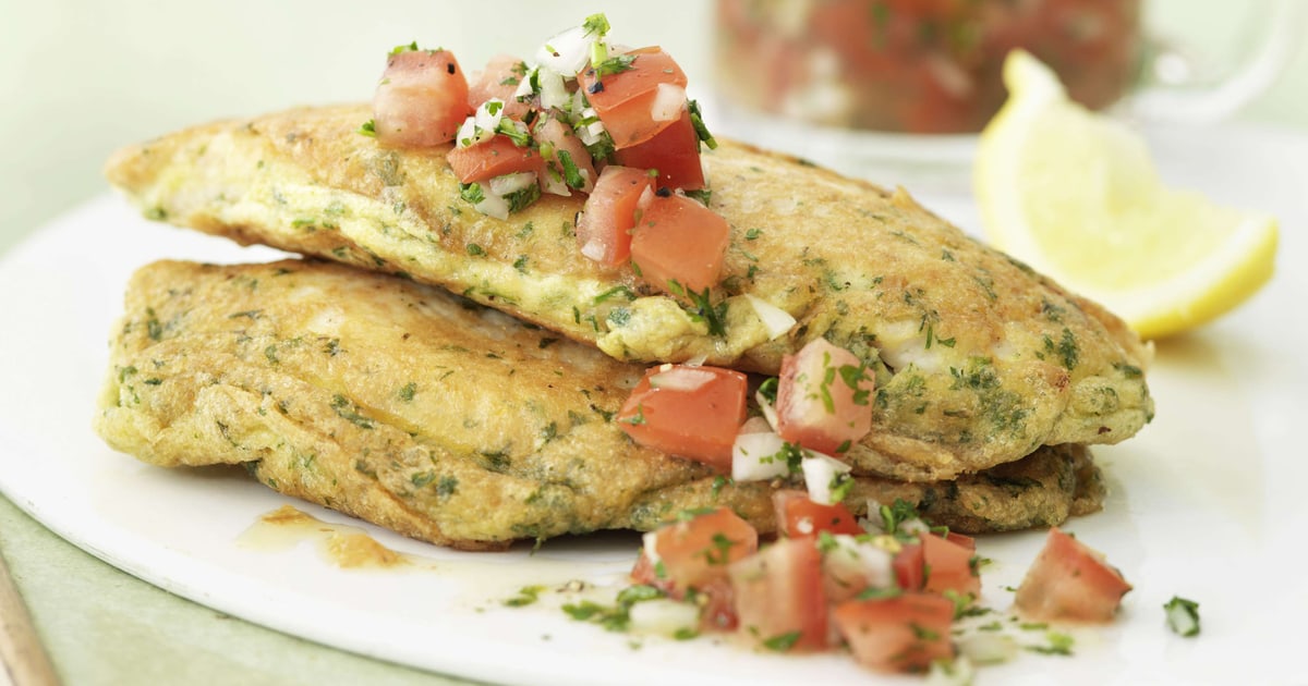 Piccata de dinde avec salsa froide aux tomates | Migusto