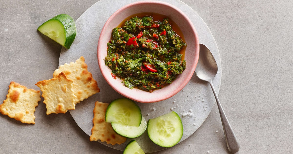 Sauce verte au piment | Recette