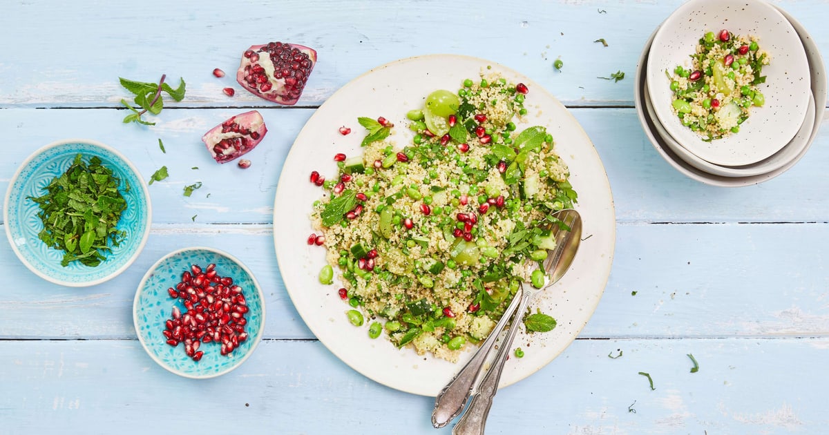 Couscous vert en salade | Recette