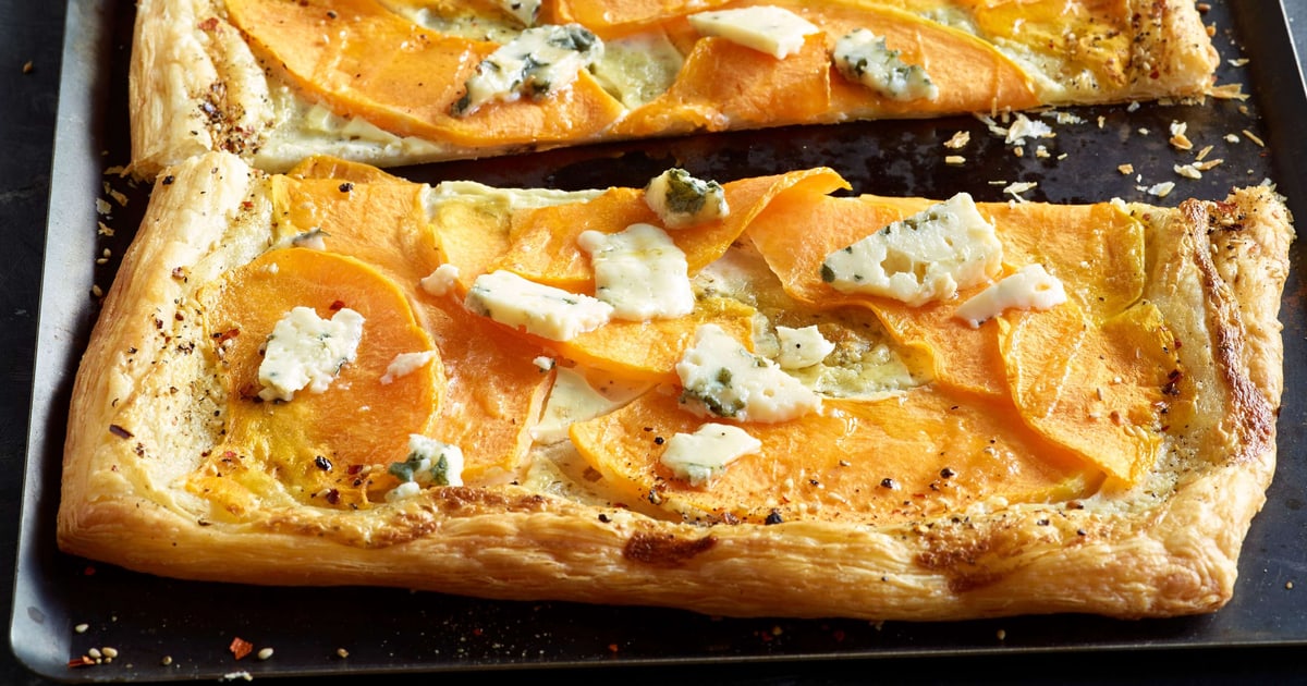 Tarte à la courge avec fromage bleu | Recette