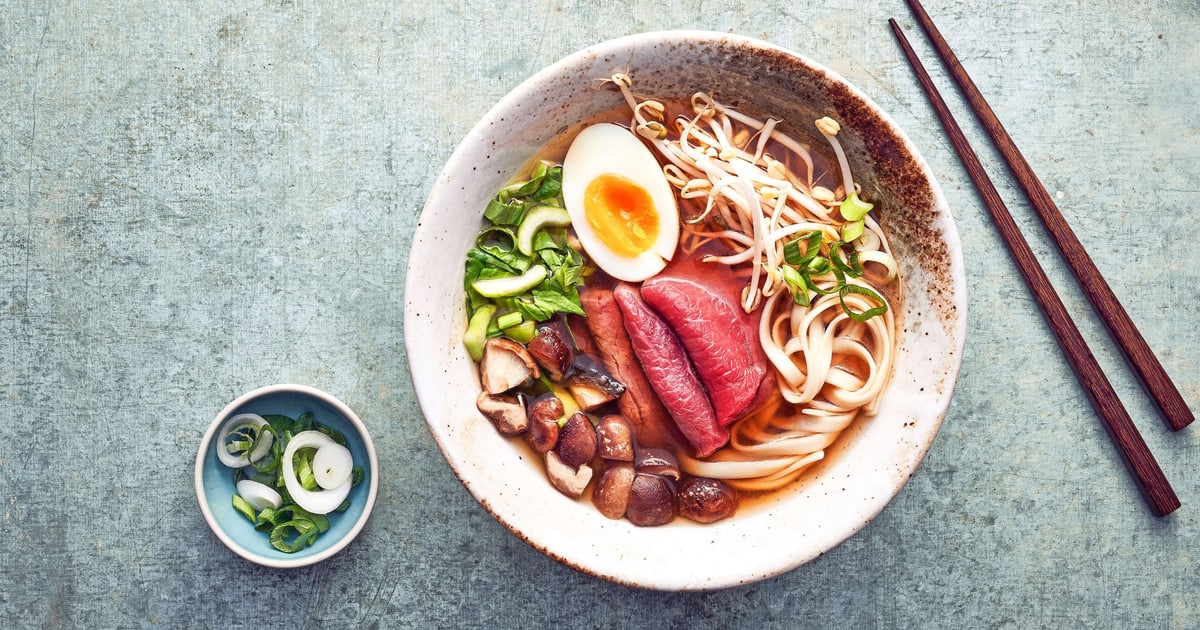 Udon-Nudelsuppe | Rezept