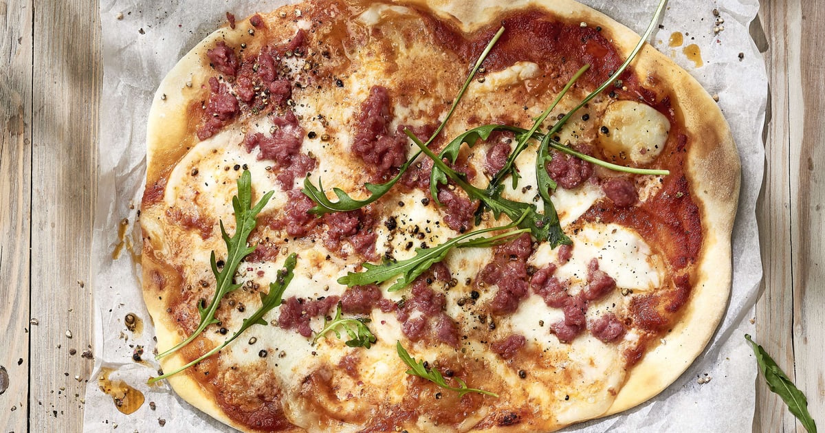 Pizza mit Salsiccia | Rezept
