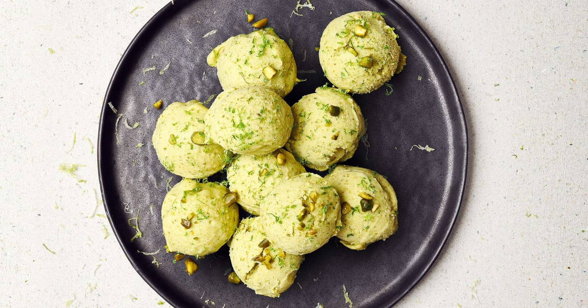 Limetten-Pistazien-Sorbet | Rezept