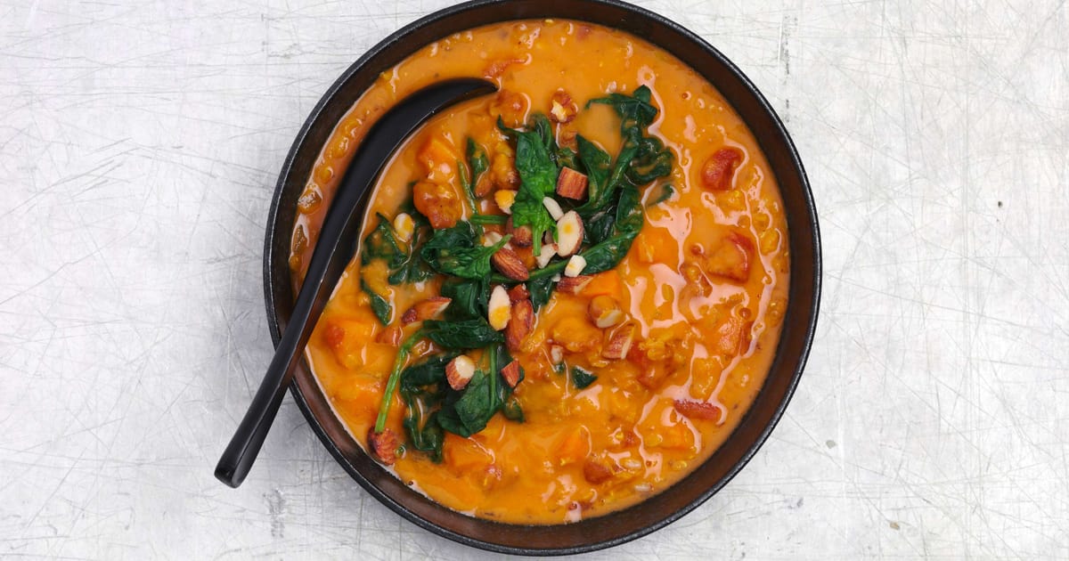 Soupe de lentilles rouges | Recette