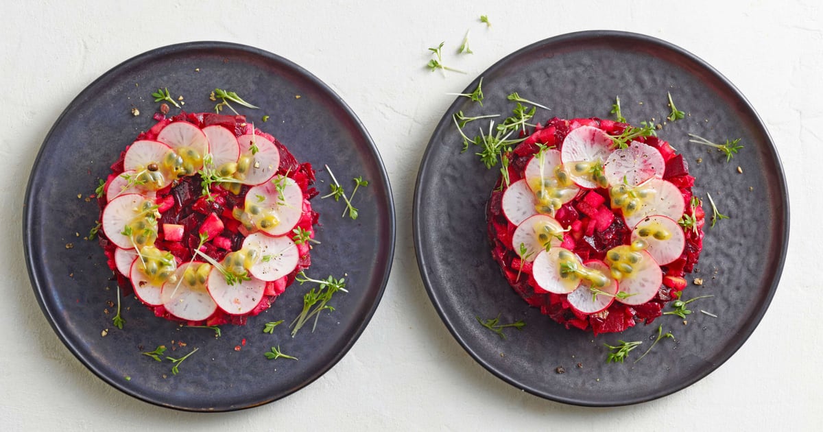 Tartare de betteraves rouges rôties | Recette