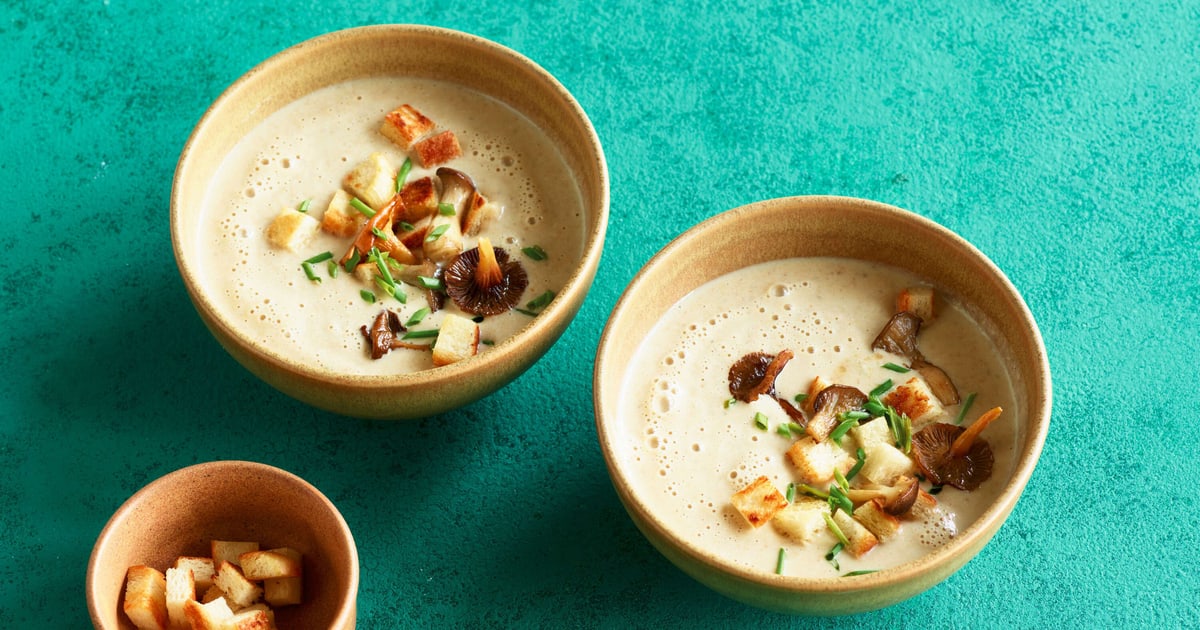 Pilzcremesuppe | Rezept