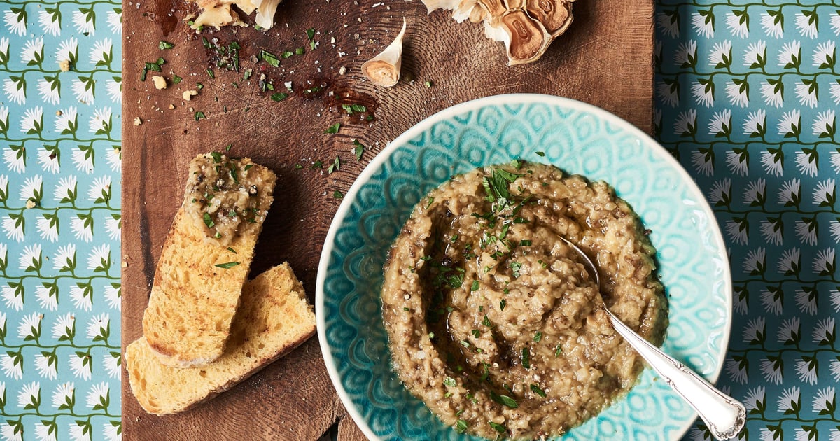 Auberginenpaste und grillierte Zitrone | Rezept