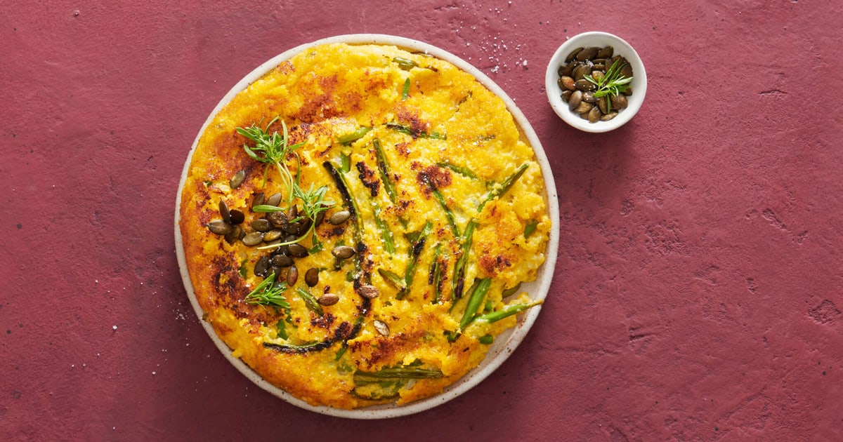 Gebratene Polenta mit Bohnen | Rezept