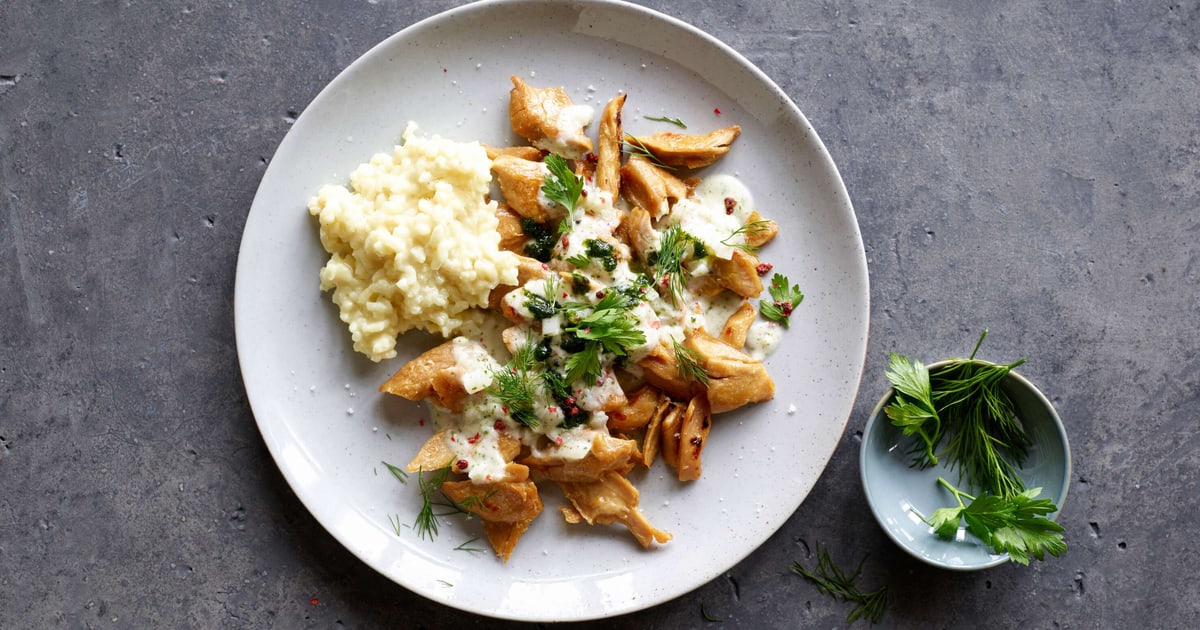 Émincé végétal en sauce aux herbes | Recette