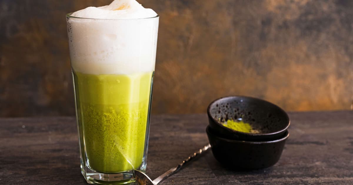 Matcha drink alle mandorle | Ricetta