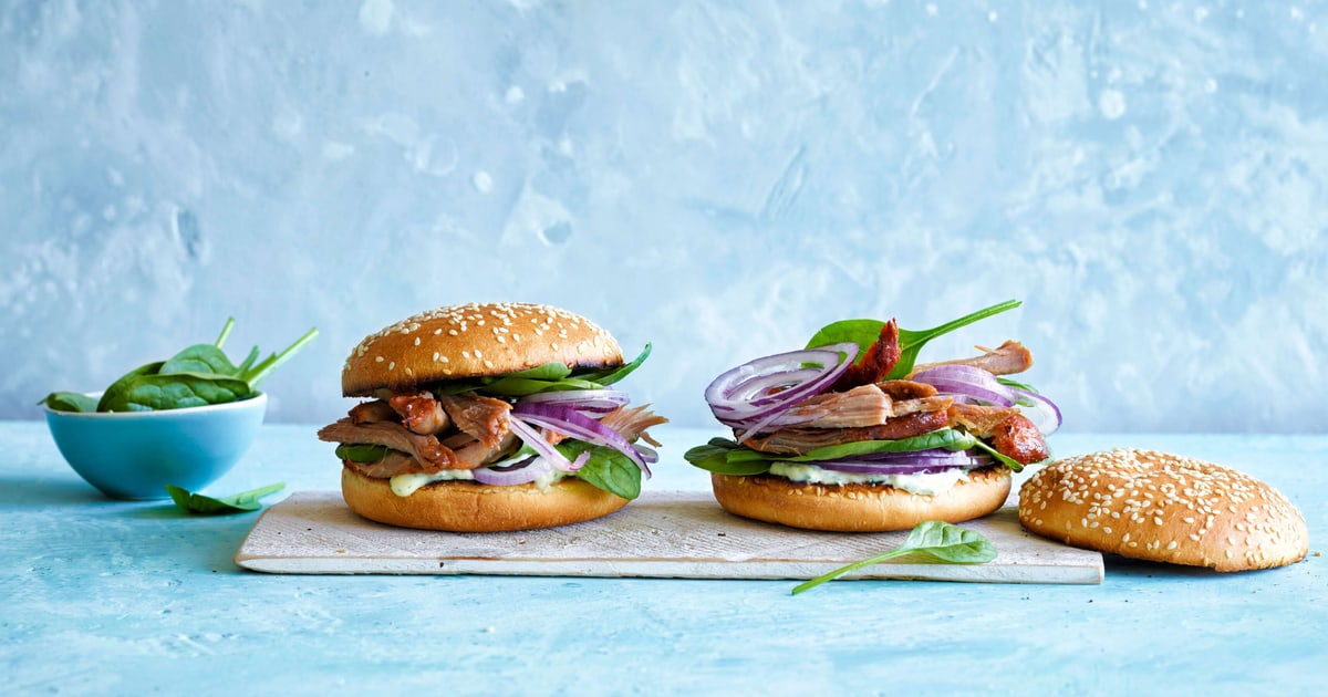 Pulled-Sparerib-Burger | Rezept